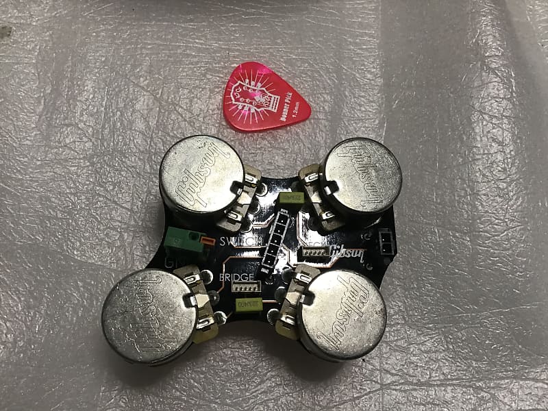 Gibson SG Standard PCB Pots board; 2 tone, 2 Vol. Quick | Reverb