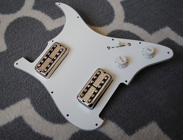 Gretsch Filtertron pickups on fully wired Stratocaster | Reverb