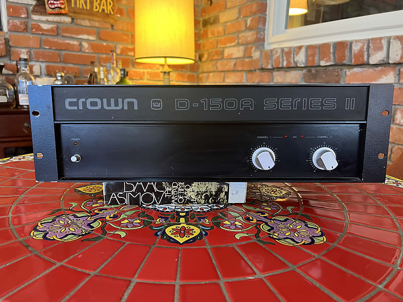 Crown D-150A MKII Stereo Power Amp | Reverb