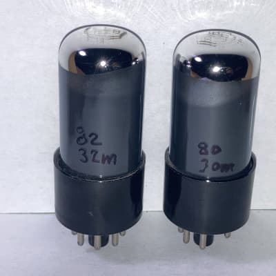Sylvania 6V6GT Tubes, Matched Pair, NOS Testing, Matched | Reverb