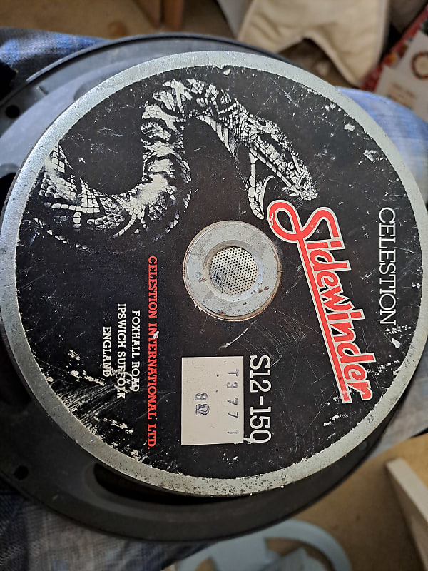 Celestion Sidewinder S12-150 80s - Black | Reverb