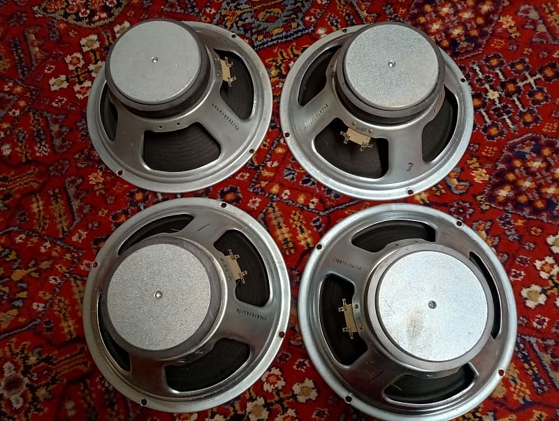 1991 Celestion G12T-50 T4143 12" 16 ohm 50 Watt Speakers RARE | Reverb