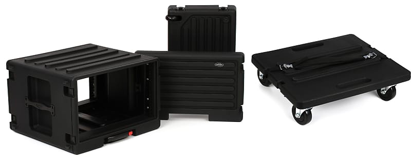 SKB 1SKB-R6UW Rolling Roto Rack Case Bundle with SKB 1SKB-RCB | Reverb