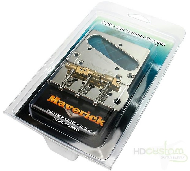 Super-Vee Maverick Tremolo Bridge Kit for Telecaster, | Reverb UK