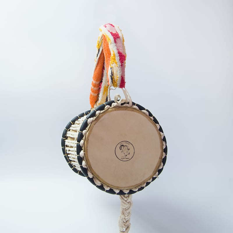 Authentic Nigerian Talking Drum Gangan Medium with Beater | Reverb UK