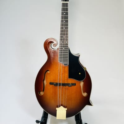 Michael Dubova F Style Mandolin 2016 Amber | Reverb