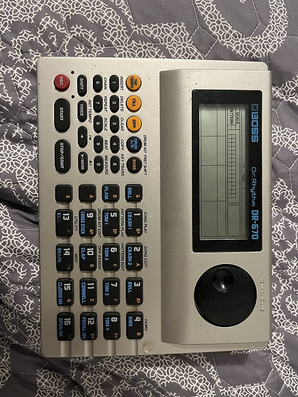 Boss Drum Dr-670 - Silver | Reverb