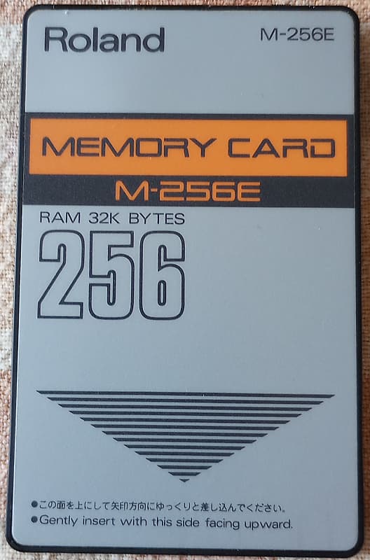 Roland M-256E M-256 M256 M256E RAM card | Reverb