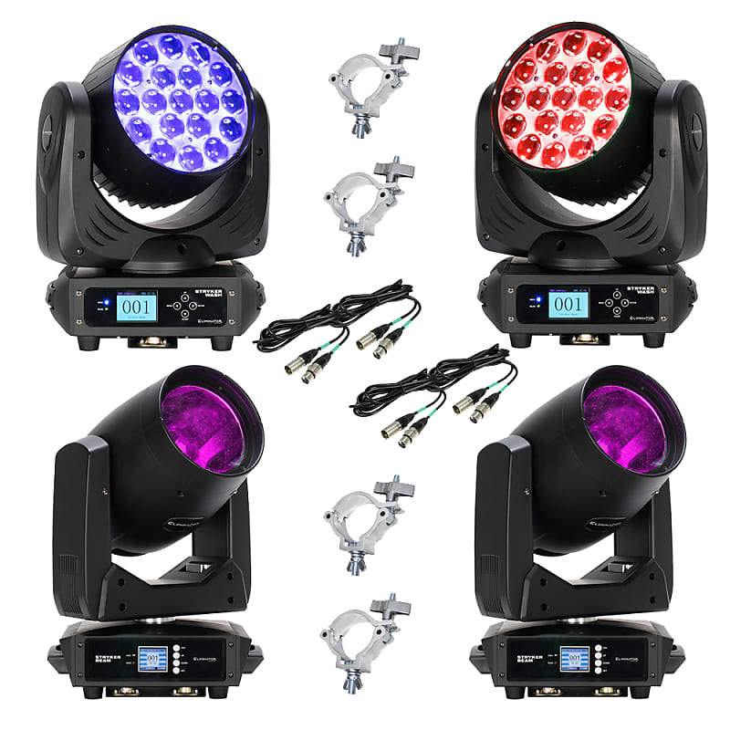 Eliminator Lighting Stryker Wash & Stryker Beam Intelligent | Reverb