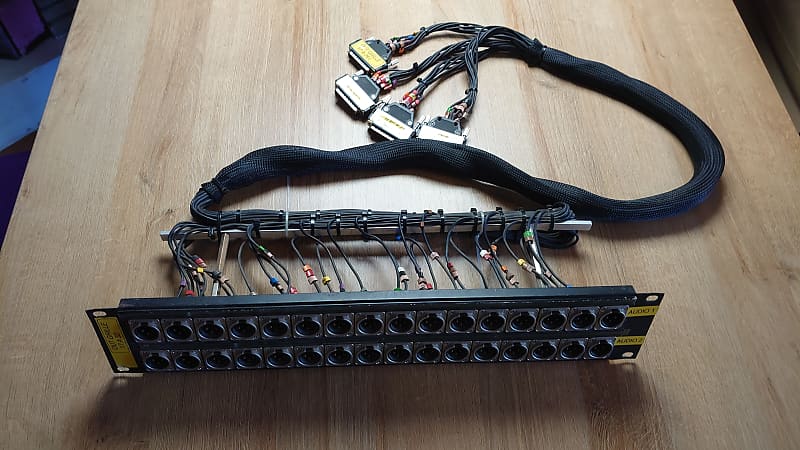 Neutrix 2U Rack Panel – 32×male XLR To 4×DB25 2020 - Steel | Reverb