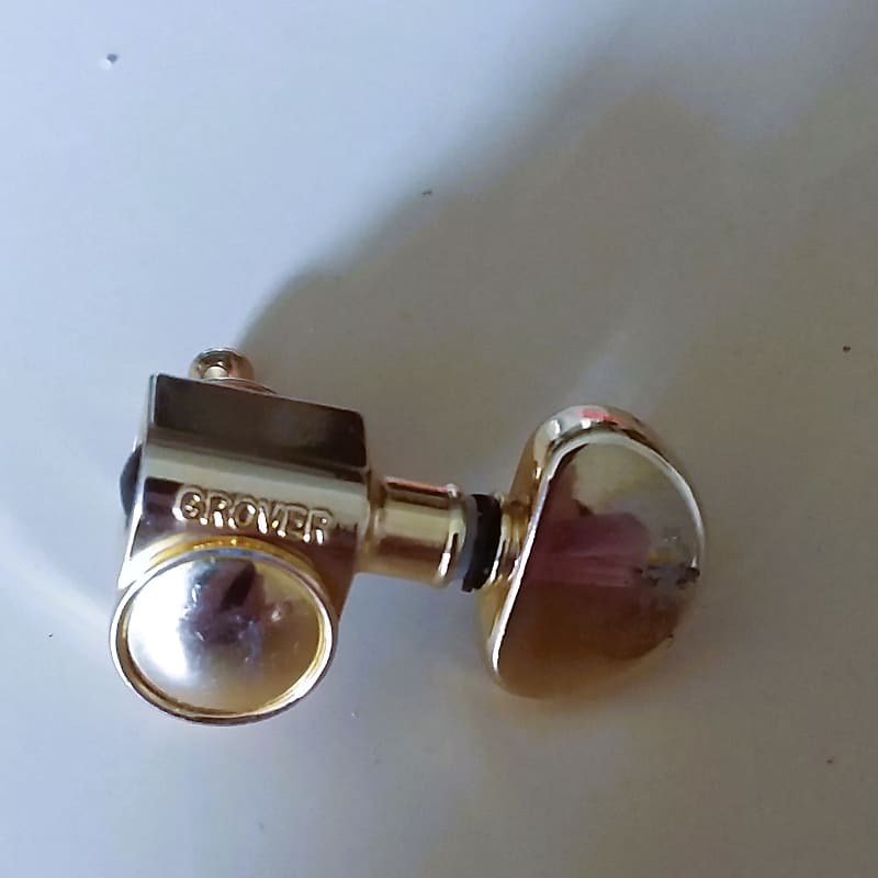 Grover tuning machine gold | Reverb