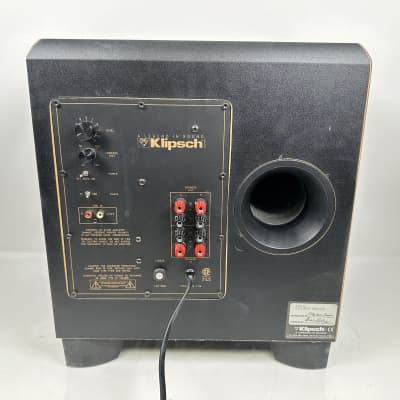 Klipsch KSW-12 Powered Subwoofer - Black Synergy | Reverb