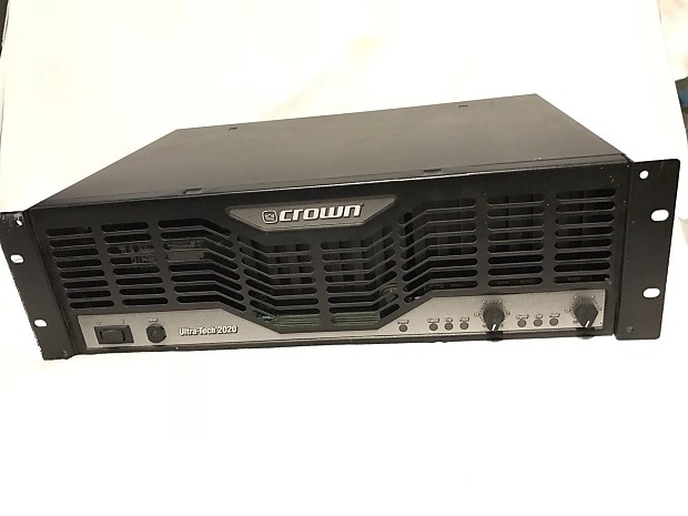 Crown Ultra-Tech 2020 Power Amplifier 1320 Watts | Reverb
