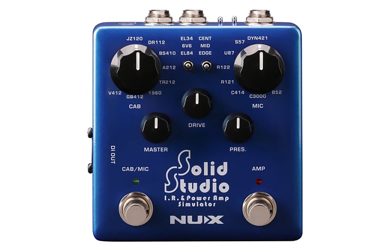 NuX NSS-5 Solid Studio IR and Power Amp Simulator Pedal | Reverb