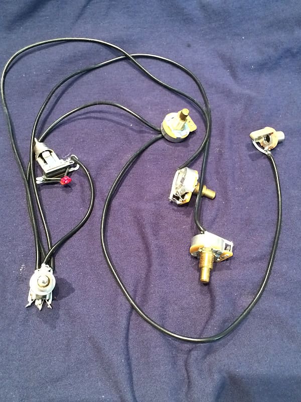 Gretsch Tone Switch Wiring Harness - White Falcon | Reverb