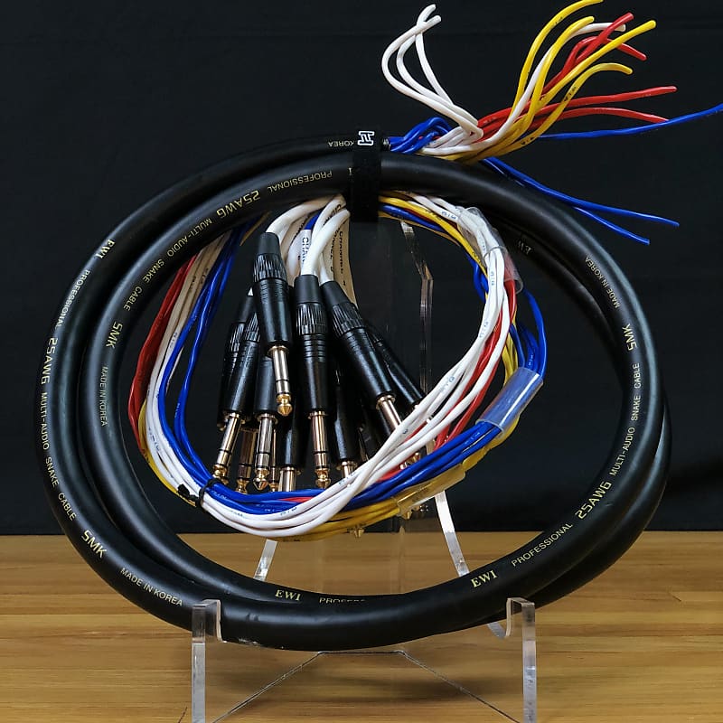 EWI SMK 7ft of 16 channel 25AWG Snake Cable | Reverb
