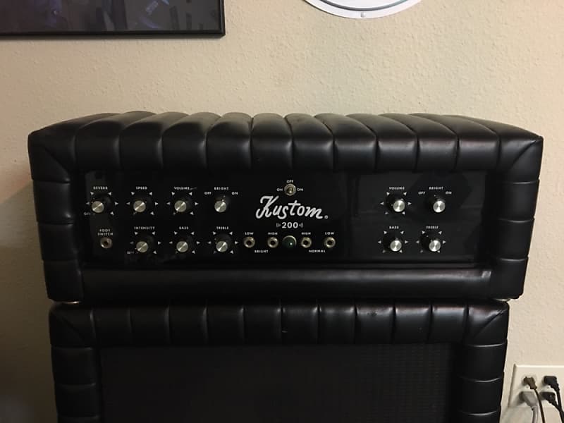 Kustom K200B-2 Black | Reverb