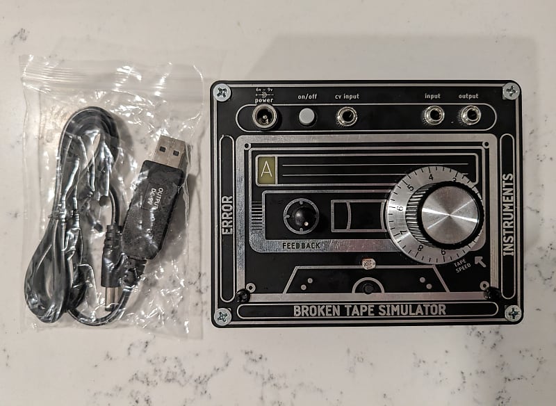 Error Instruments Broken Tape Simulator Noir Desktop | Reverb