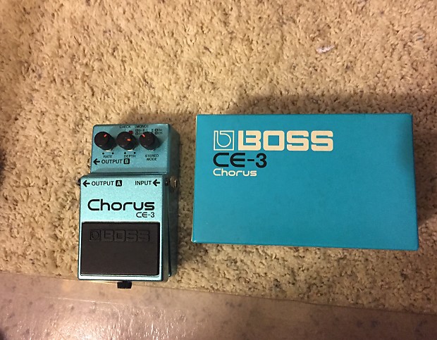 Boss CE-3 Chorus Ensemble analog MIJ, exellent shape, | Reverb