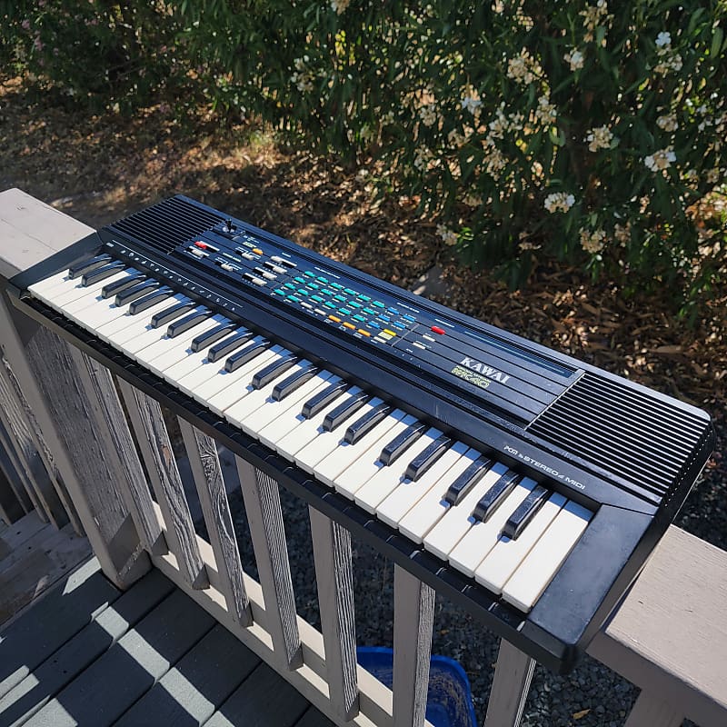Kawai WK40 Synthesizer and MIDI Controller 1980s | Reverb