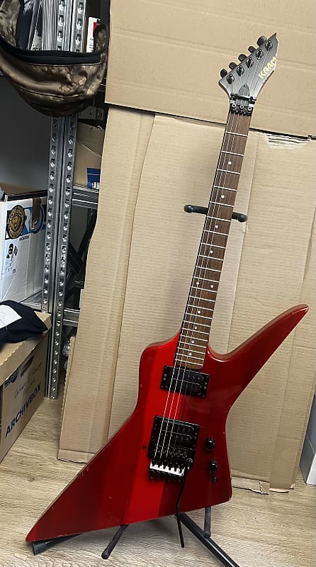 Kramer Condor (Explorer) 1985, red-stain, broken | Reverb