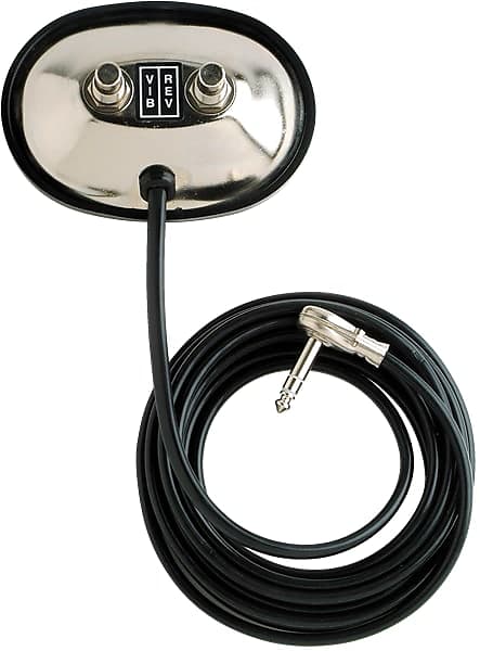 Fender 2-Button Footswitch (Vib/Rev) for Twin/Deluxe, 1/4" | Reverb