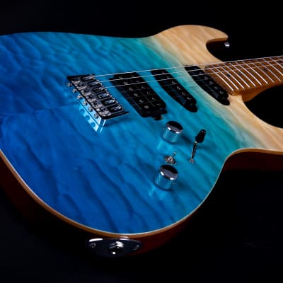 JET JS-1000 QTBL - Gloss Transparent Blue | Reverb