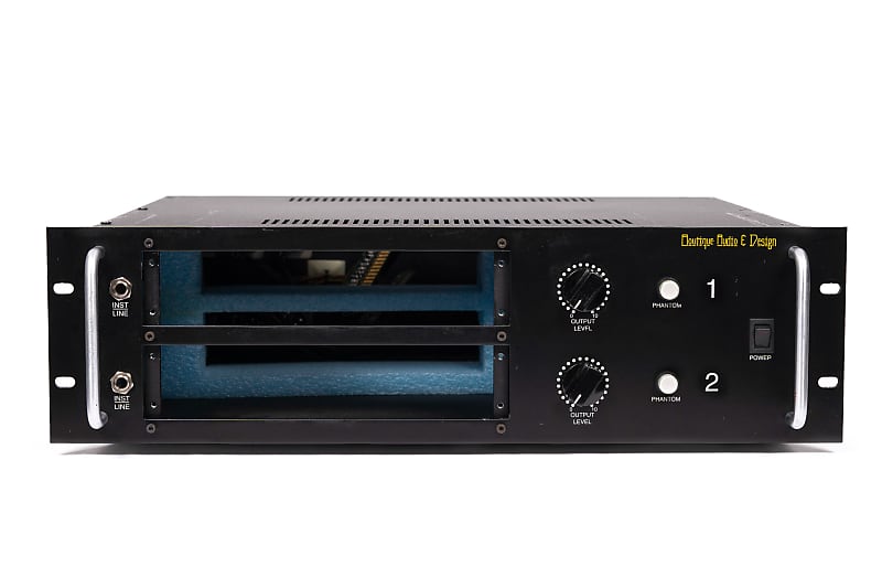 Boutique Audio 3U Neve 1073 Style 2 Channel Powered Rack | Reverb