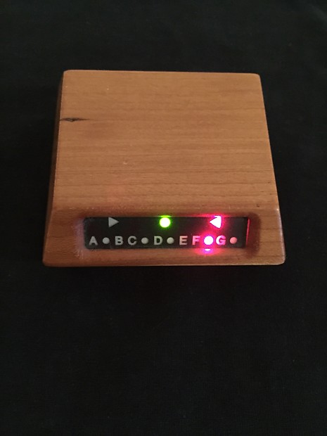 Rare 90's Lock-On Pro Chromatic Tuner-USA Made with Hardwood | Reverb