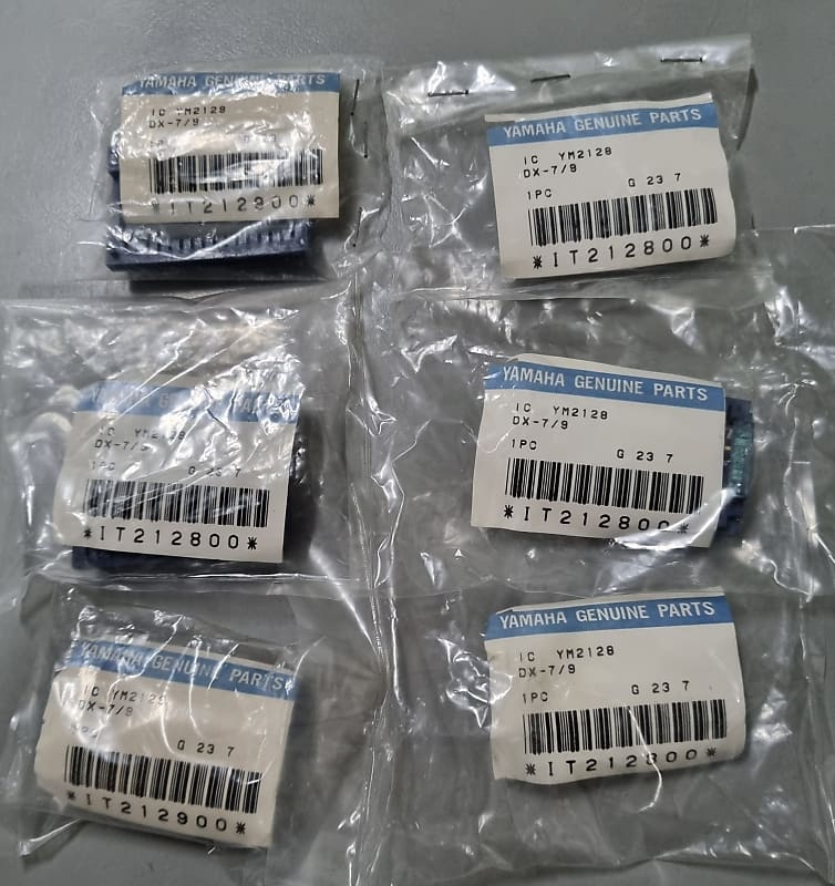 Yamaha KIT 6 CIRCUITOS INTEGRADOS INCLUYE 4 YM2128 - 2 YM2129 | Reverb