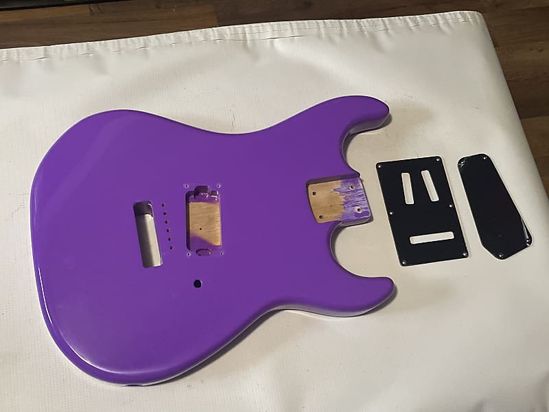 2020 Indonesia Kramer Baretta Special Purple Guitar Body 6 | Reverb