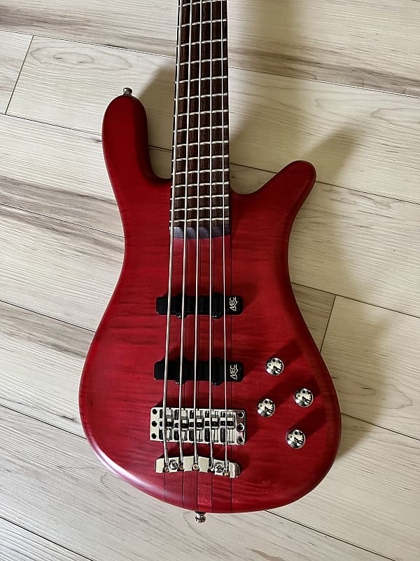 Warwick Pro Series 5 String Streamer Stage I 2018 - Burgundy | Reverb