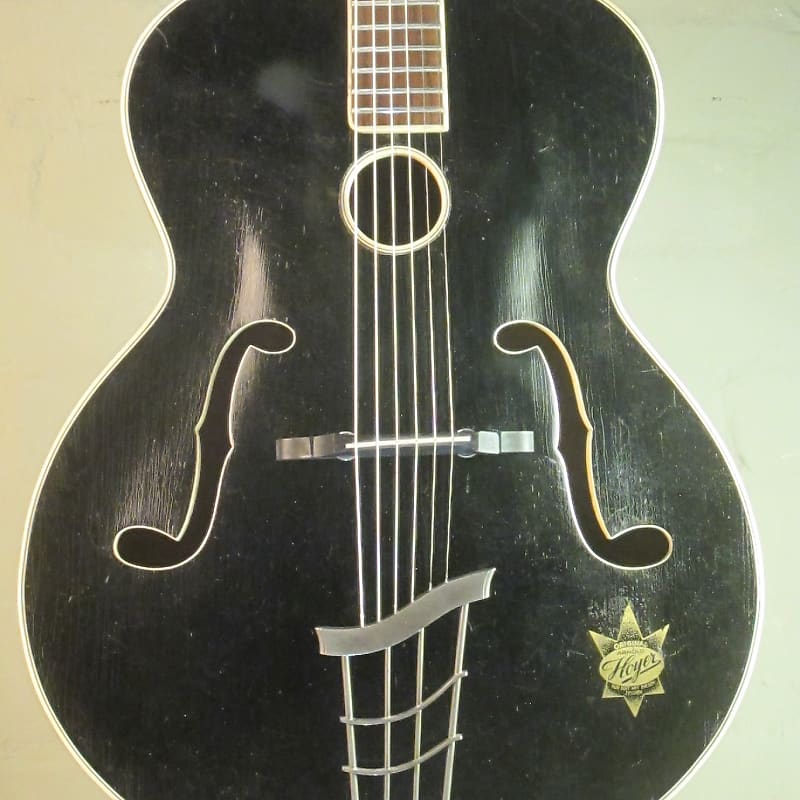 1950's Hoyer Herr im Frack solid german Archtop | Reverb