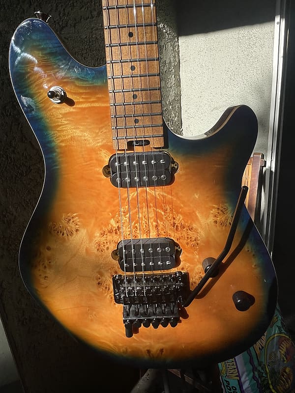 EVH Wolfgang WG Standard Exotic QM Baked Neck w/Case | Reverb