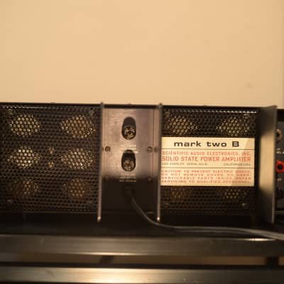 1970-1971 SAE Mark 1 One Preamp & Mark Two 2 B Power Amp | Reverb