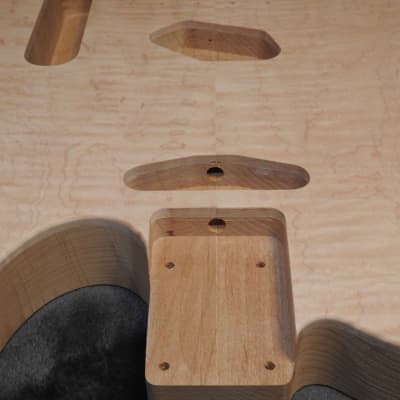 Unfinished Telecaster Body Book Matched Flame Maple Top 2 | Reverb