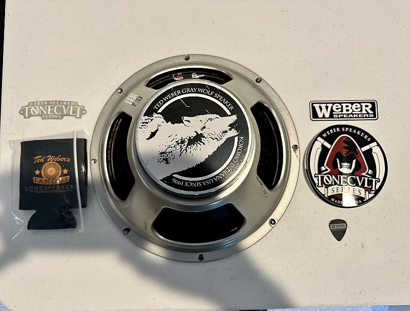 Weber Weber 12" Grey Wolf Speaker (8ohm) 2025 | Reverb
