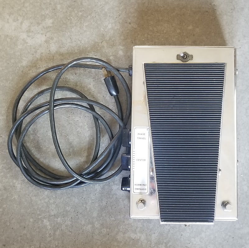Morley PFA Pro Phaser 1970s Chrome Big Vintage Treadle Foot | Reverb