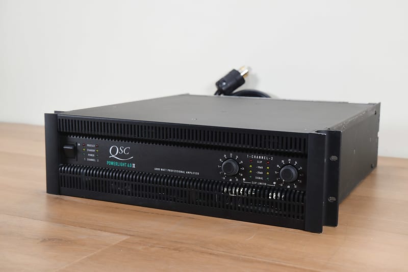 QSC PowerLight 6.0 II 2-channel Power Amplifier (church | Reverb UK
