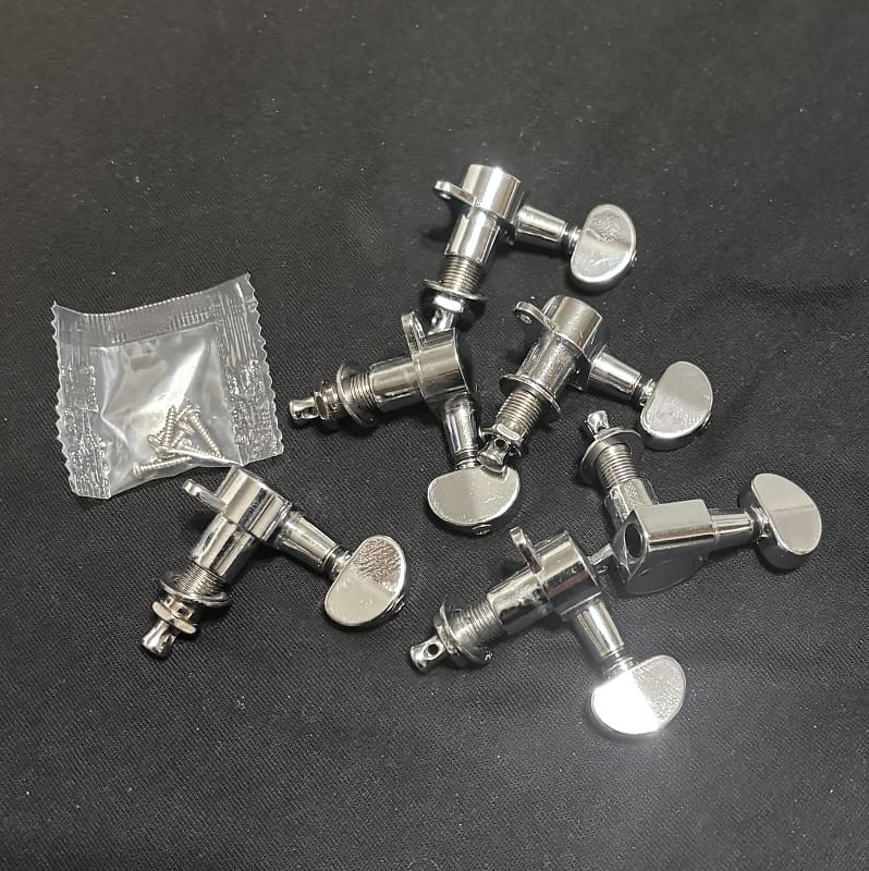 Generic Grover Style Rotomatic 6 Inline Mini Tuners Right | Reverb