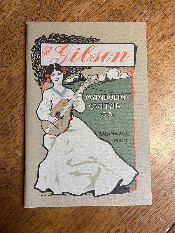 The Gibson Mandolin-Guitar Co. Reproduction of 1903 Catalog | Reverb