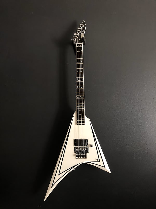 ESP Alexi Laiho Scythe Signature *Signed 2008 White | Reverb