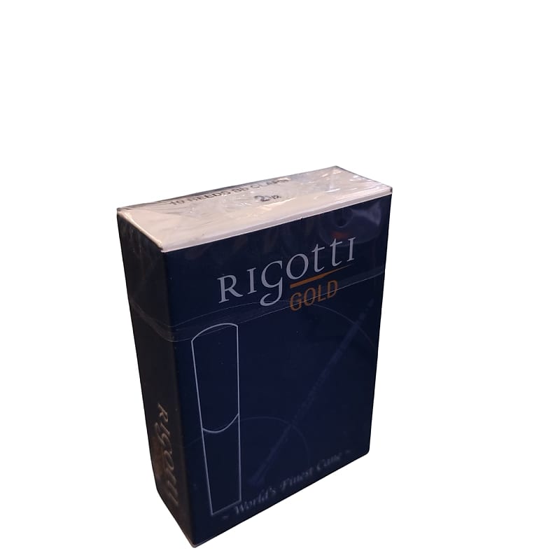 Rigotti Gold Bb Clarinet Reeds - Strength 2 1/2 - Box of 10 | Reverb