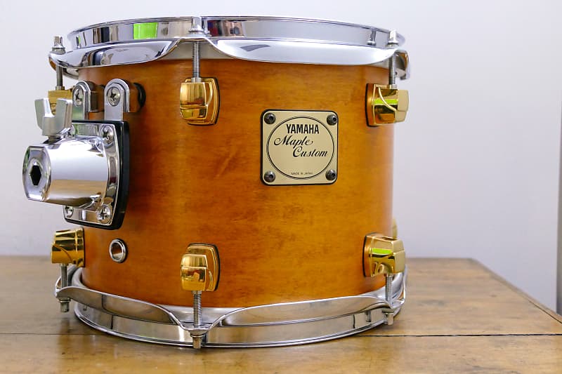 Yamaha Maple Custom tom 10"x7,5" in Vintage Natural | Reverb