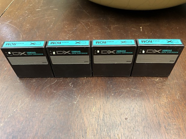 Yamaha DX7 Original Factory ROM Cartridges - Complete Set Yamaha DX7 Original Factory ROM Cartridges - Complete Set