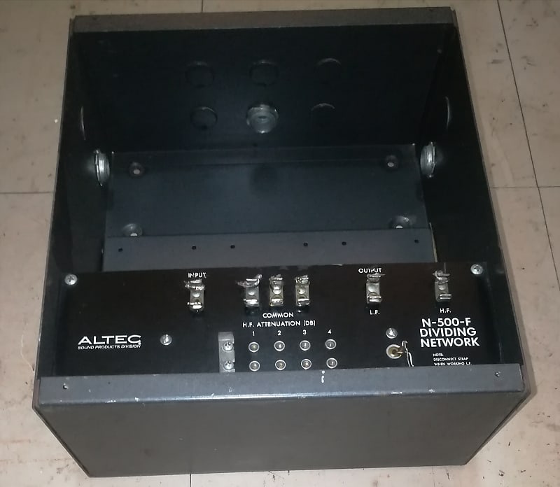 1 x Altec N-500-F Hollywood Crossover / Dividing Network from | Reverb