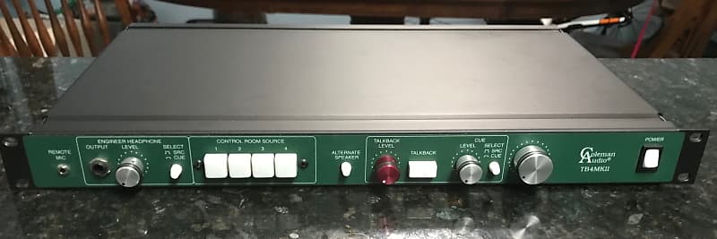 Coleman Audio TB4 mkII Stereo Monitor Controller with | Reverb