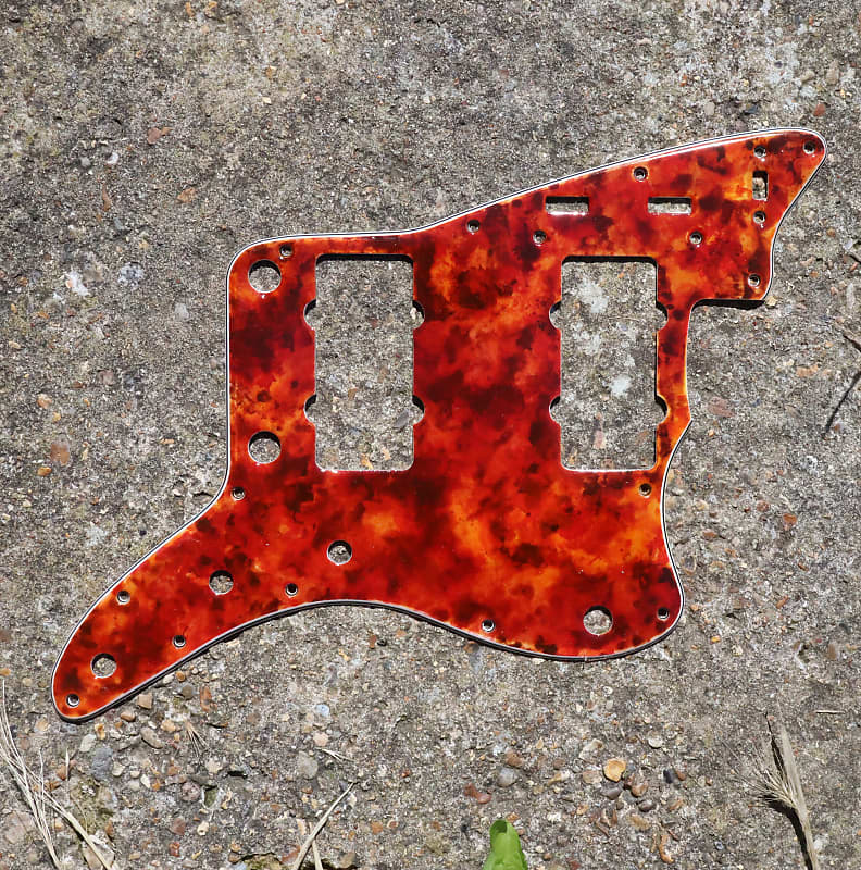 Reptile_guards Jazzmaster US Tortoise Shell Pickguard - | Reverb