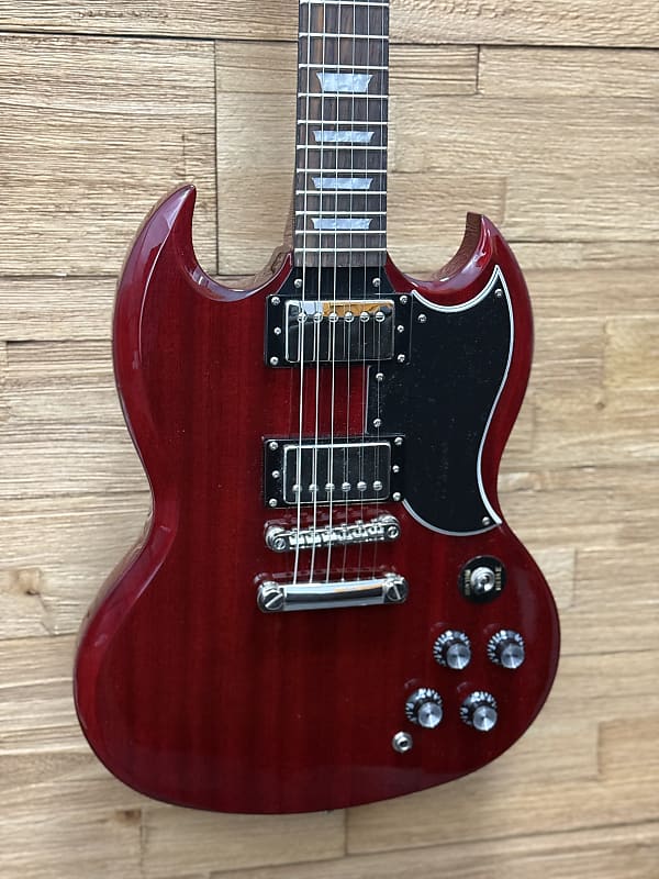 Epiphone SG G-400 Pro Electric Guitar 2013 - Cherry Red 7lbs | Reverb