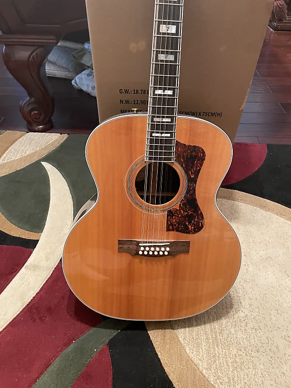 GUILD F- 512 12 STRING 2009 - NATURAL | Reverb